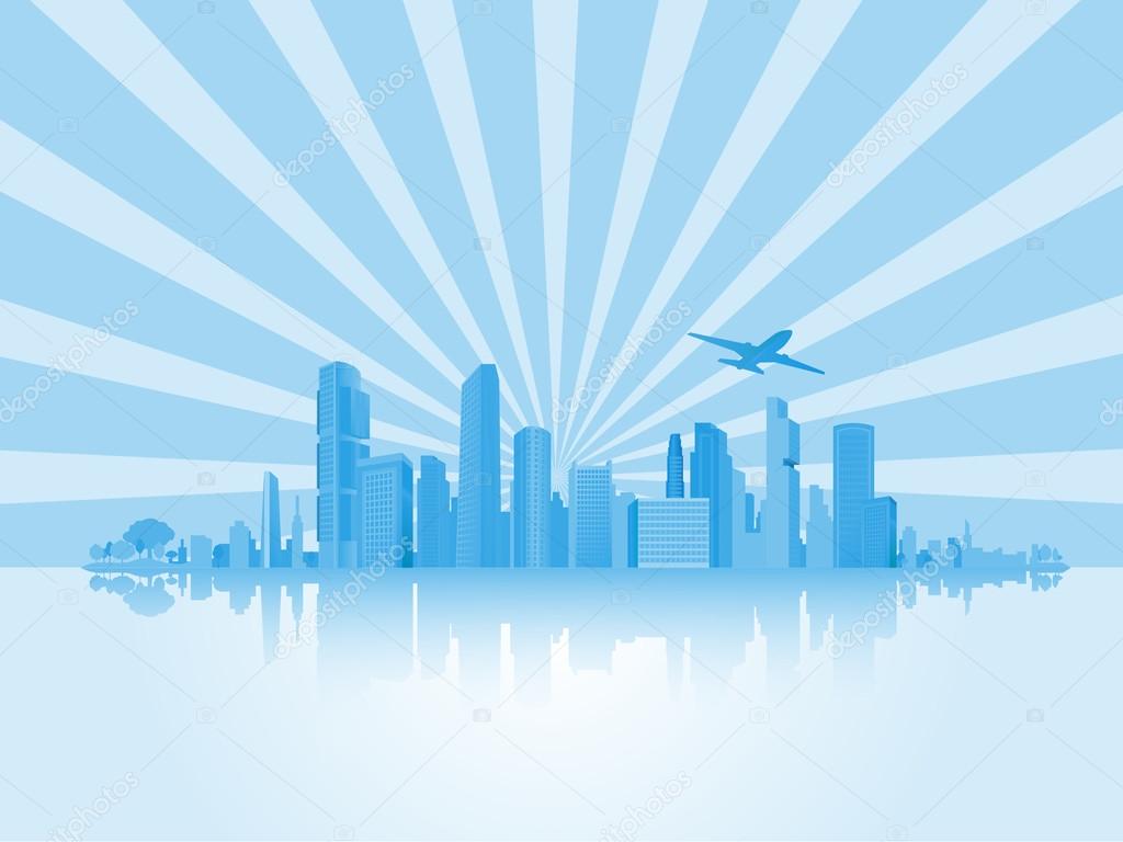 Big City (Town),Vector,Background,Business Stock Vector Image by ©gudo ...
