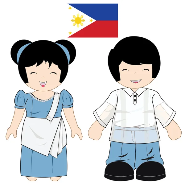 Kimona Filipino Traditional Dress