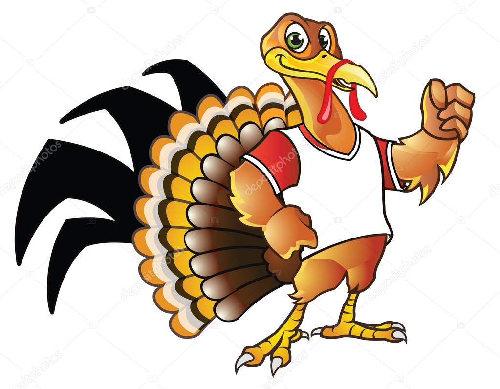 Turkey Mascot — Stock Vector © gagu #35772907