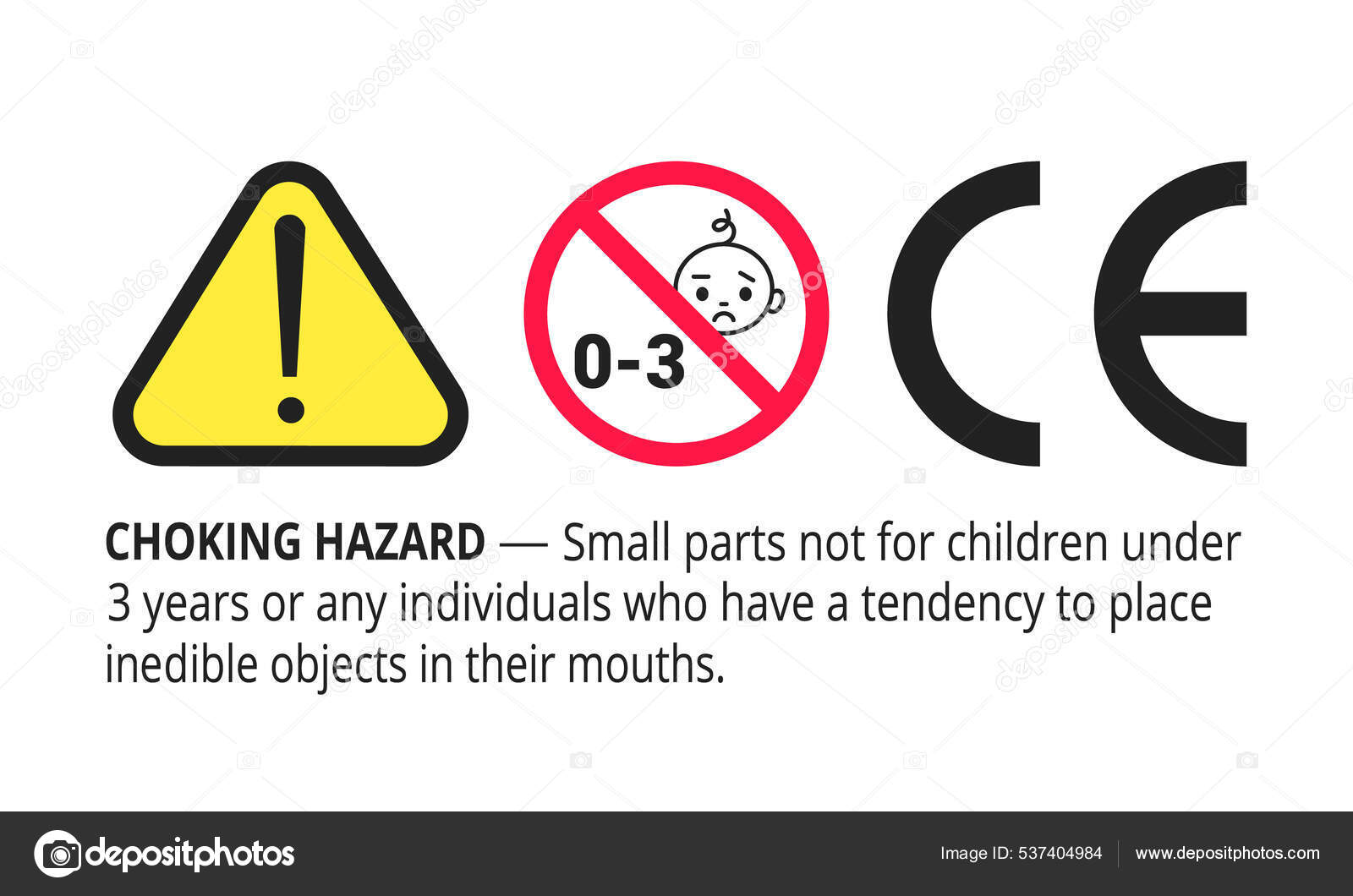 Not Suitable For Children Warning