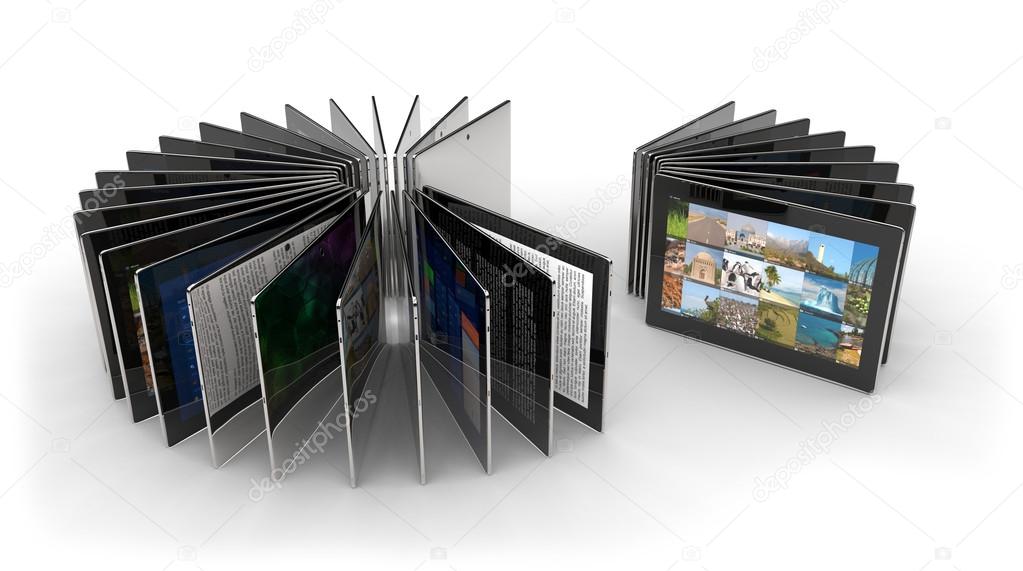 Pie chart made of generic tablets — Stock Photo © coddie #35864837