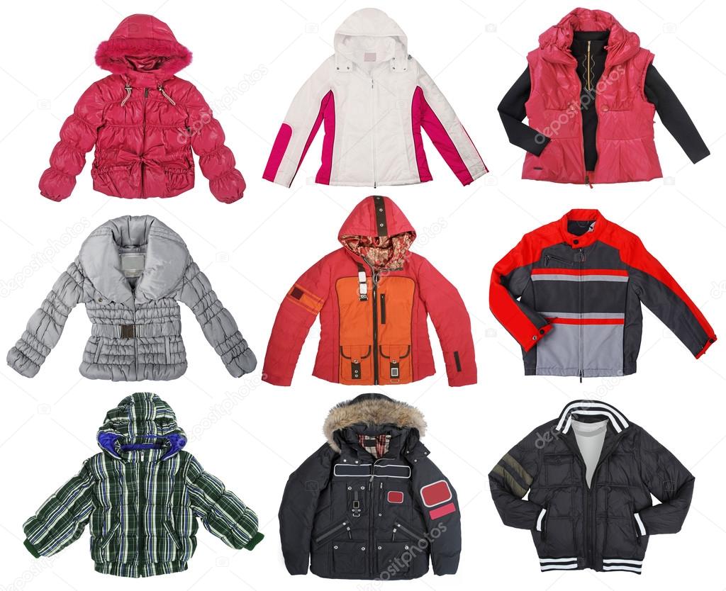Collection of color jacket Stock Photo by ©evaletova 18979491