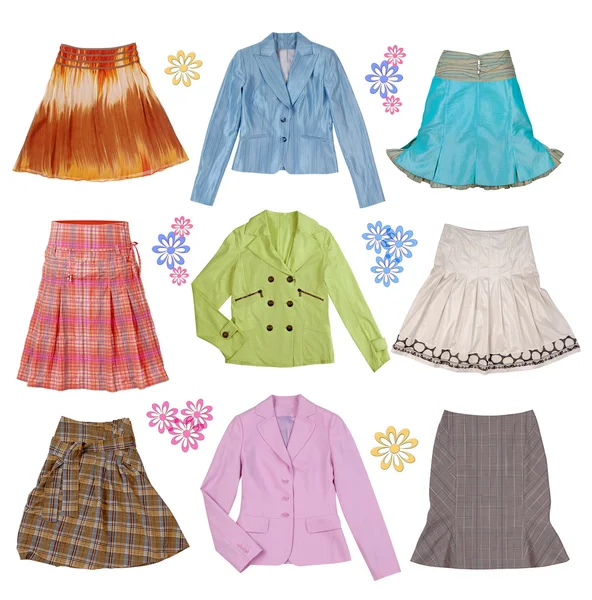 Collection of women's clothing Stock Photo by ©evaletova 25235013