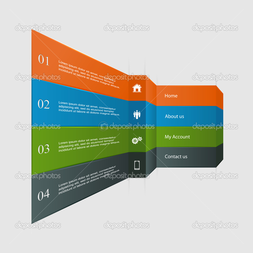 Vertical infographics — Stock Vector © losw #29571501