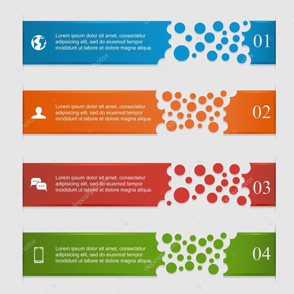 Horizontal infographics Stock Vector Image by ©losw #29693743