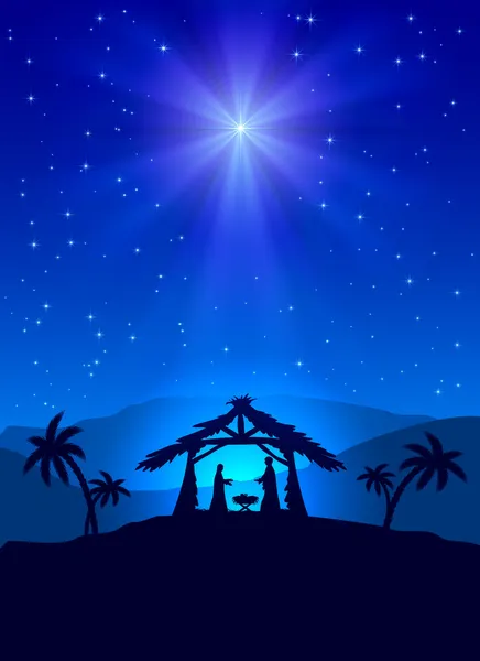 Christian Christmas background with star Stock Vector Image by ©losw ...