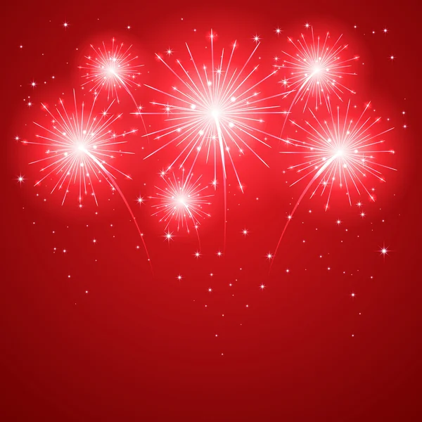 Starry fireworks — Stock Vector © Huhli13 #16625603