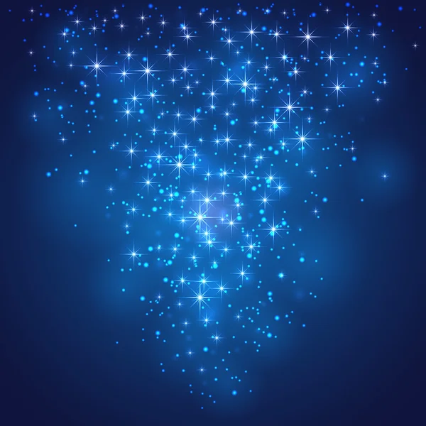 Fondo estrellado azul Vector de stock por ©losw 49766231