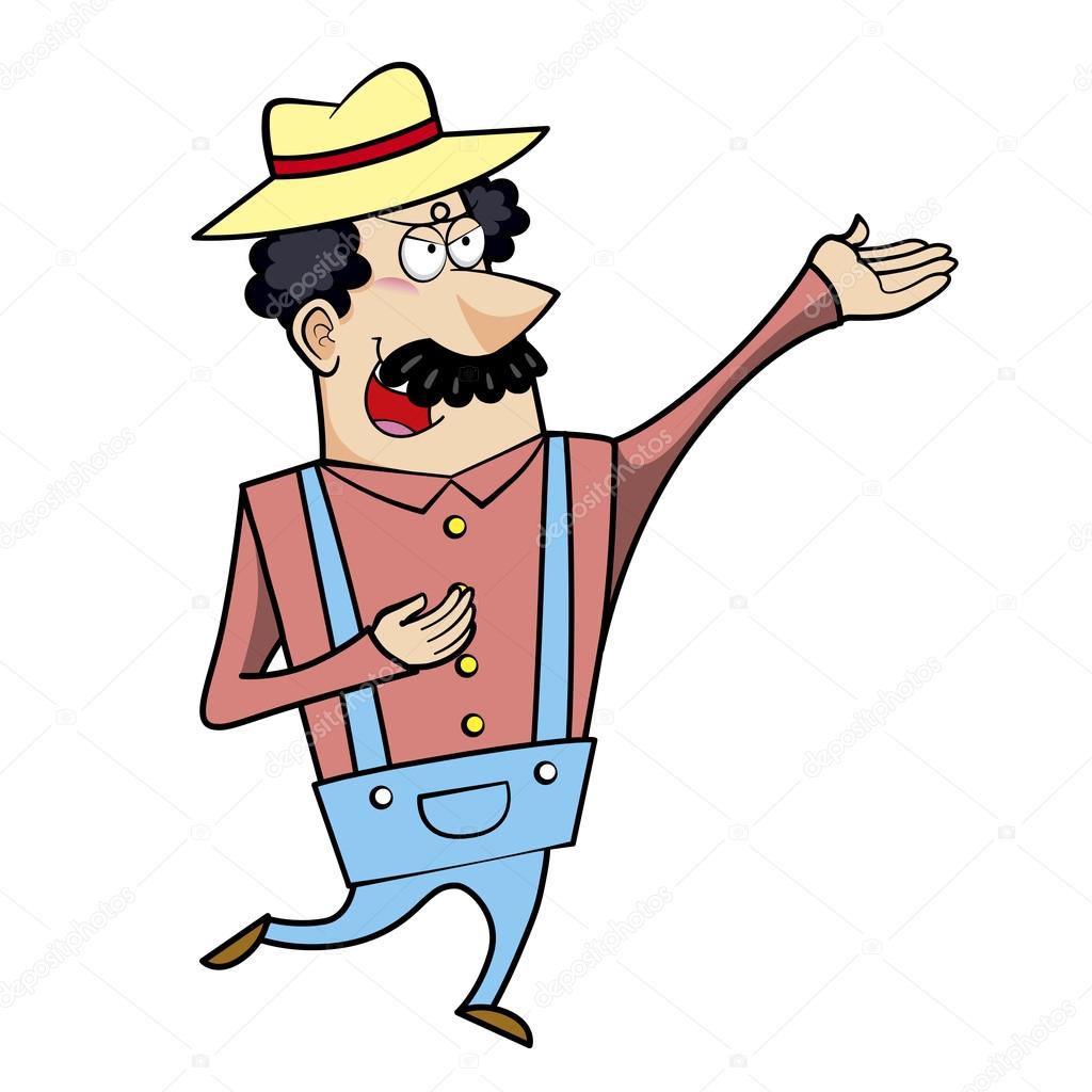 Cartoon Landscaper Stock Vector Image by ©kchungtw #21808343