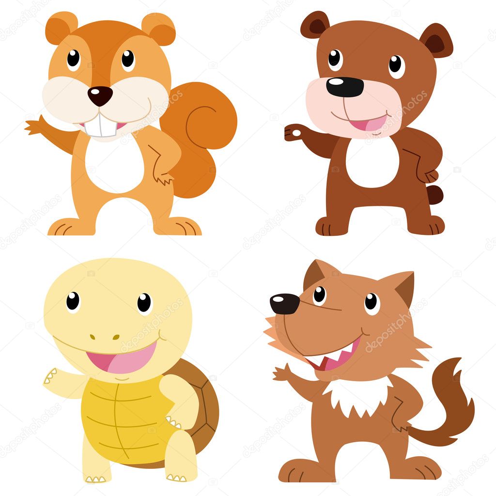 Animal Laughing Clipart