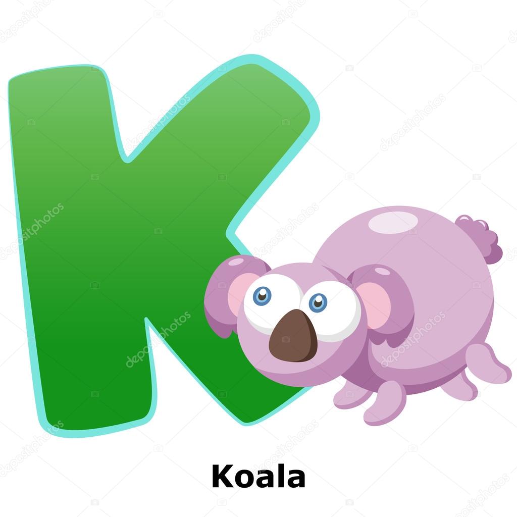 Animal alphabet K Stock Vector Image by ©kchungtw #27249941