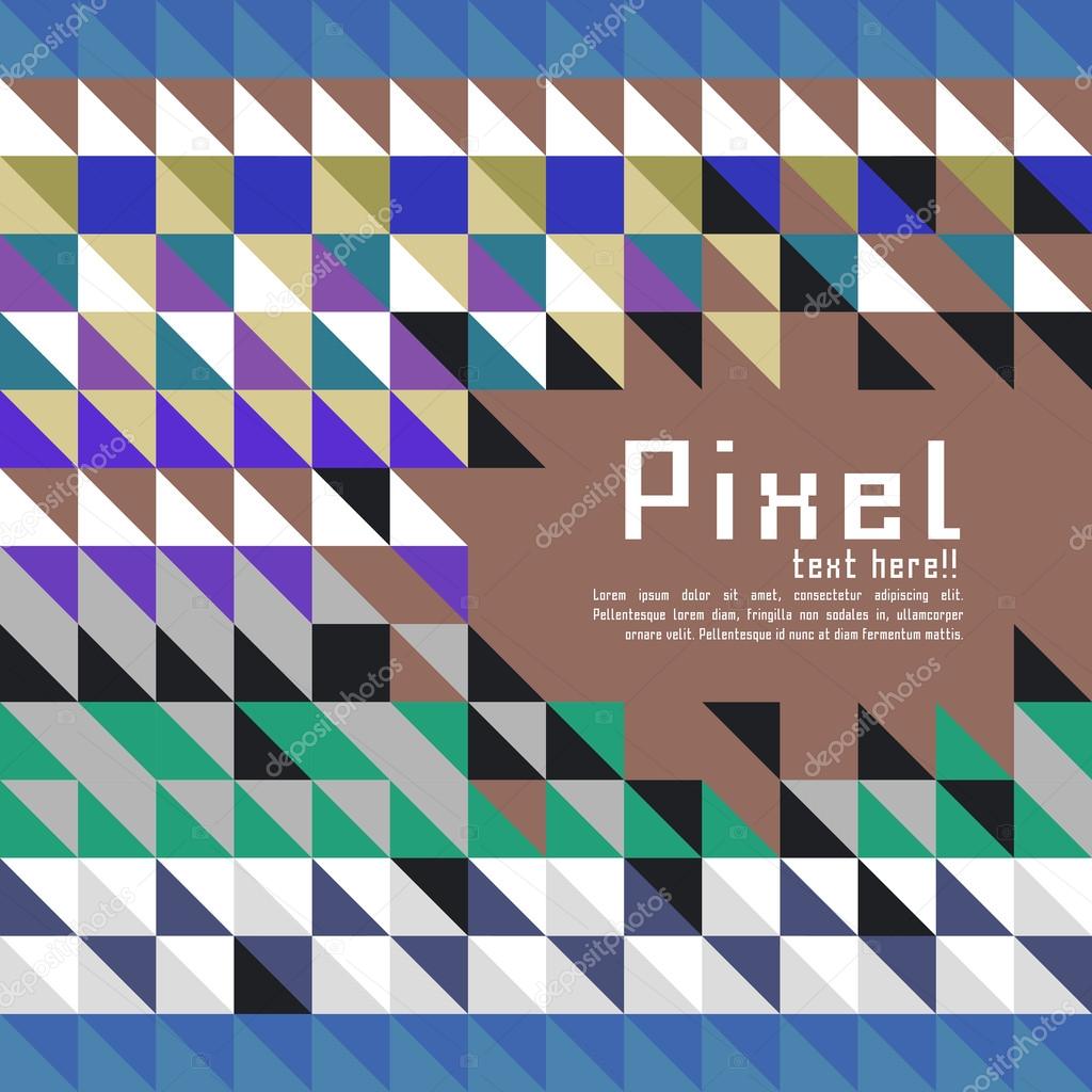 Abstract modern pixel background Stock Vector Image by ©kchungtw #30369493