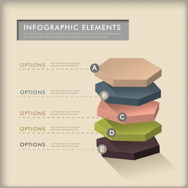 Modern abstract 3d chart infographics Stock Vector by ©kchungtw 33474813