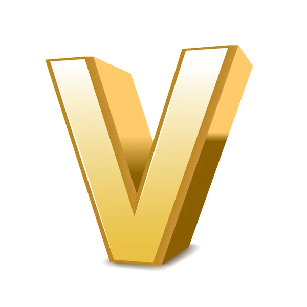 3d golden letter Y Stock Vector Image by ©kchungtw #37734527