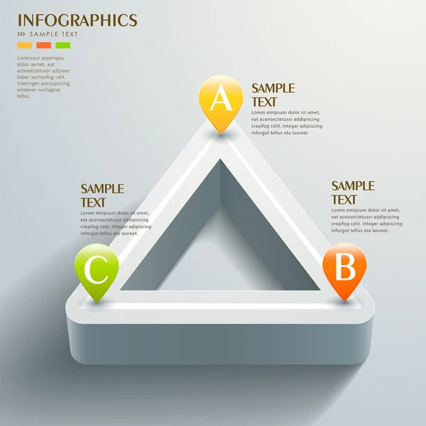 Triangle chart Vector Art Stock Images | Depositphotos