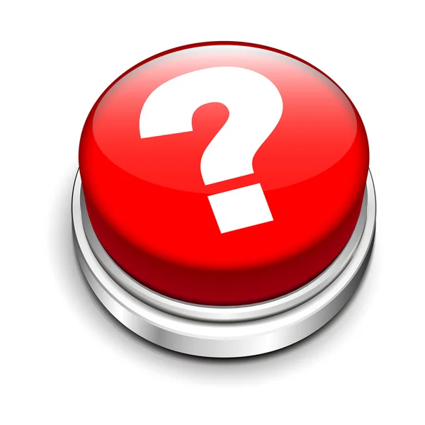 3d red button with question mark Stock Vector Image by ©kchungtw #37892735