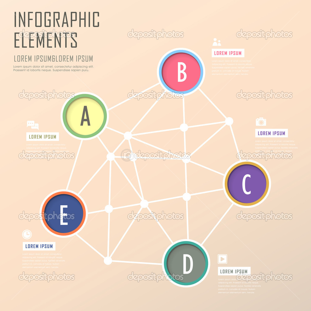 Creative network infographics design Stock Vector Image by ©kchungtw ...