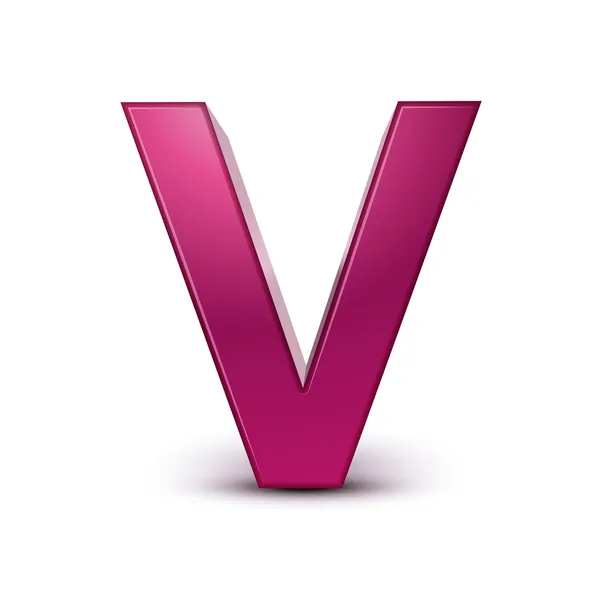 3d alphabet pink Y Stock Vector Image by ©kchungtw #47938419