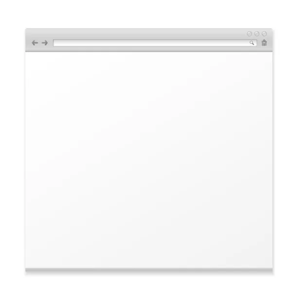 Interface Browser Window Website Page Web Window Screen Modern Internet ...