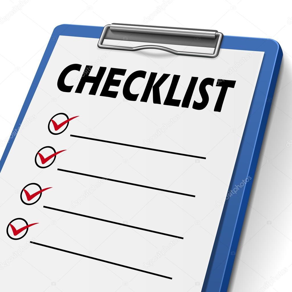 Blank checklist clipboard ⬇ Vector Image by © kchungtw | Vector Stock ... Blank checklist clipboard ⬇ Vector Image by © kchungtw | Vector Stock ...