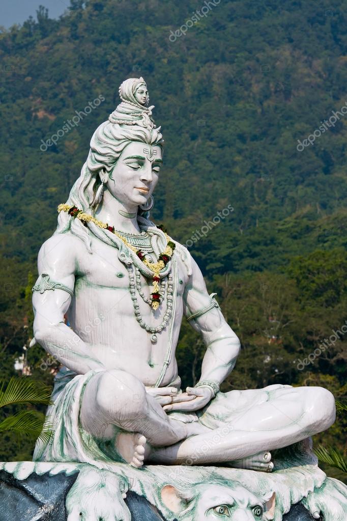 Shiva statue in Rishikesh, India — Stock Photo © OlegDoroshenko #22600295