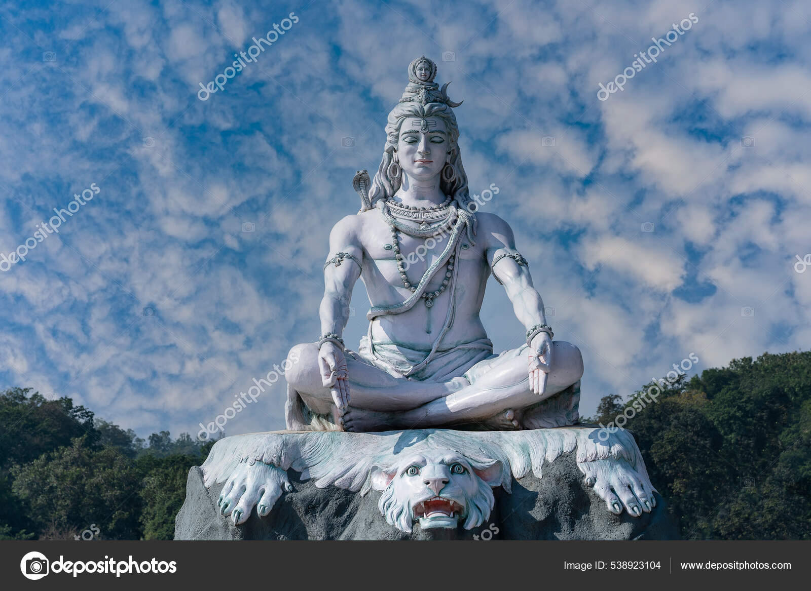 Lord Shiva Statue Ganges