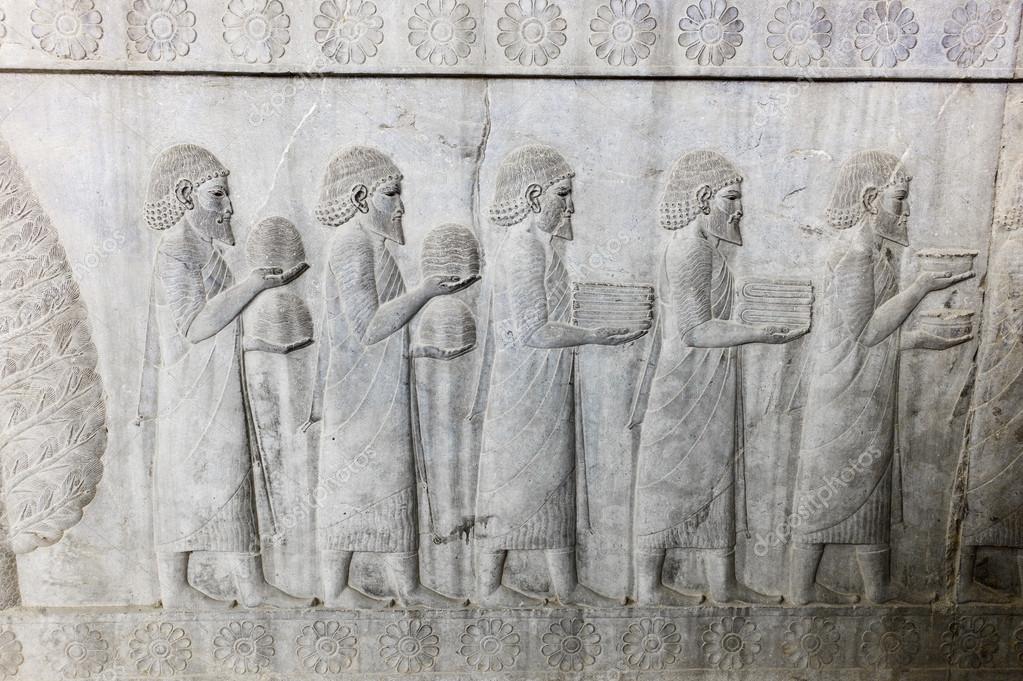 Bas-relief in Persepolis, Iran Stock Photo by ©luciacv 28977003