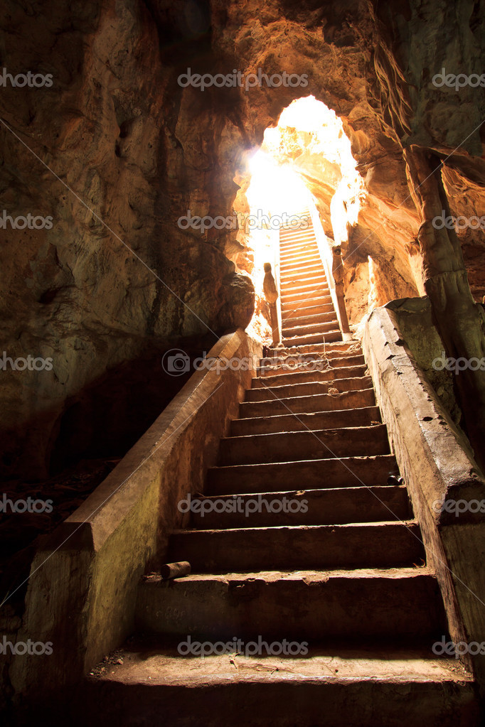 Exit of a cave ancient in thailand Stock Photo by ©Deerphoto 27825845