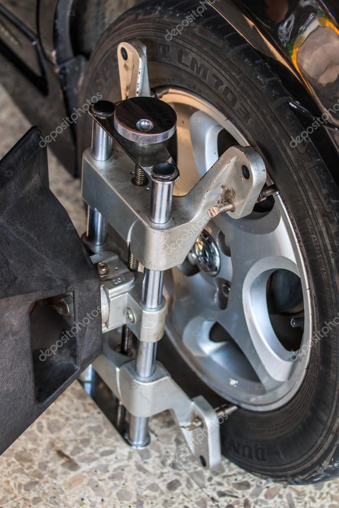 Car wheel fix — Stock Photo © Deerphoto #37205693