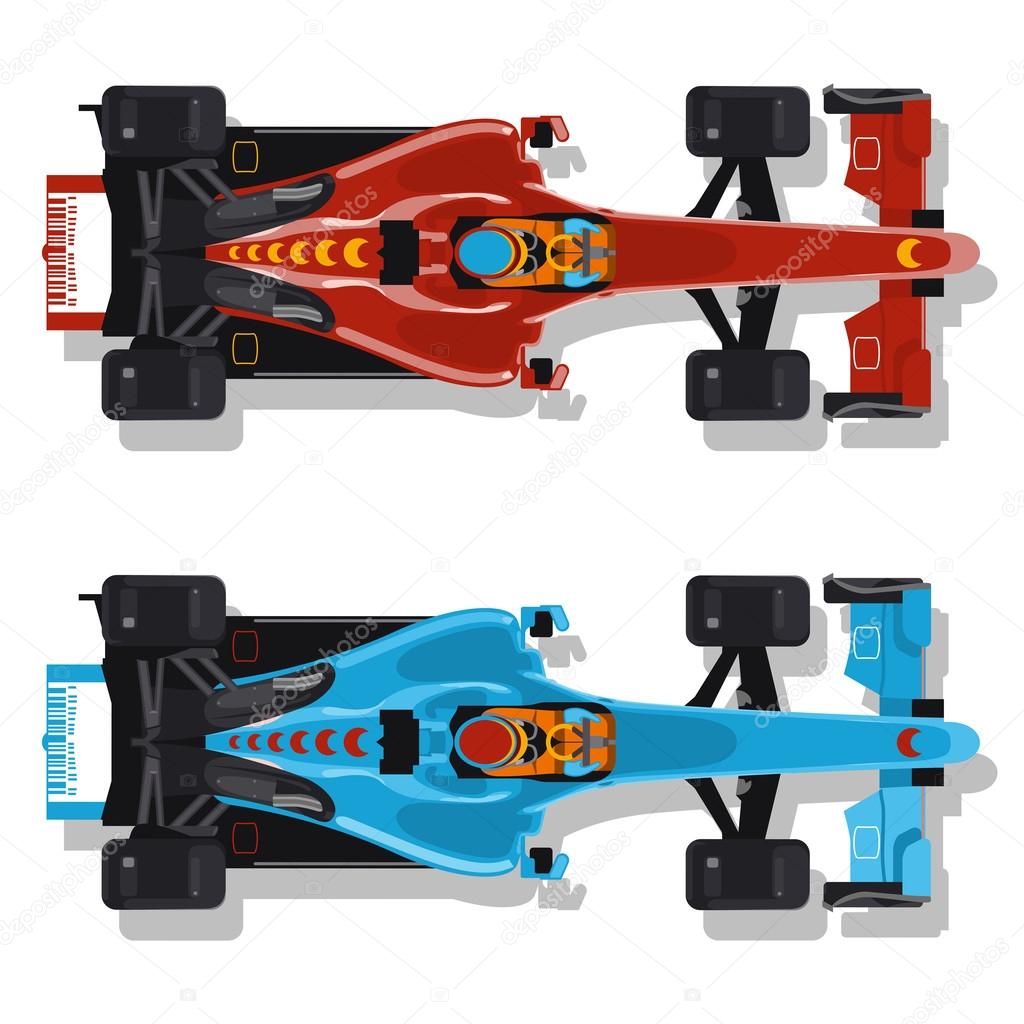 Race cars Stock Vector by ©Puchalt 32461893