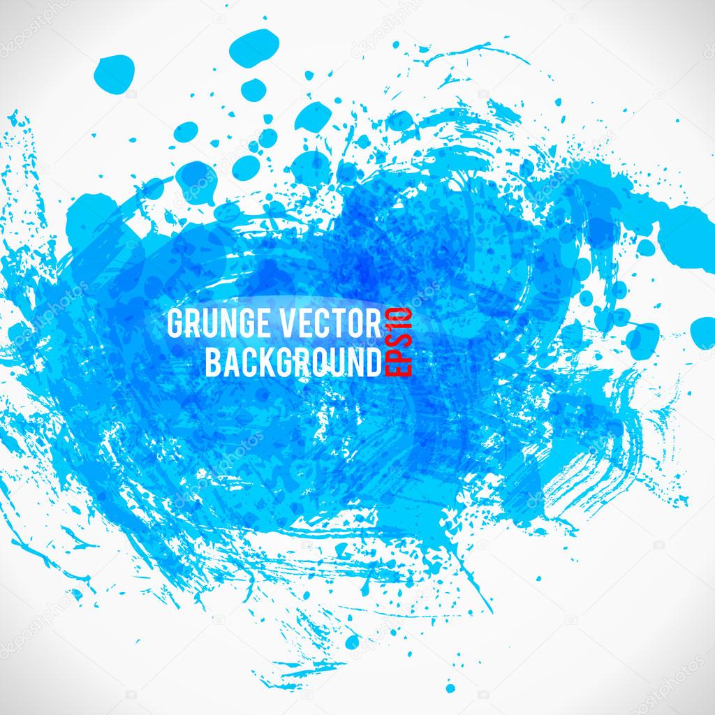 Color Paint Splashes Grunge Background — Stock Vector © FYuriy #25249335