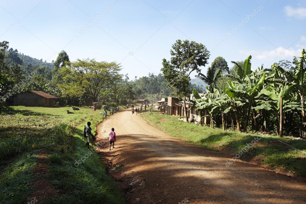 An african village in Bududa county – Stock Editorial Photo ...