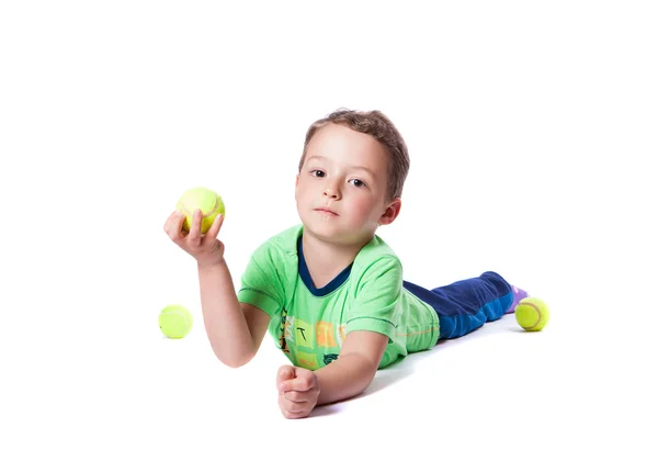 Boy catches the ball Stock Photo by ©akvafoto2012 46190969