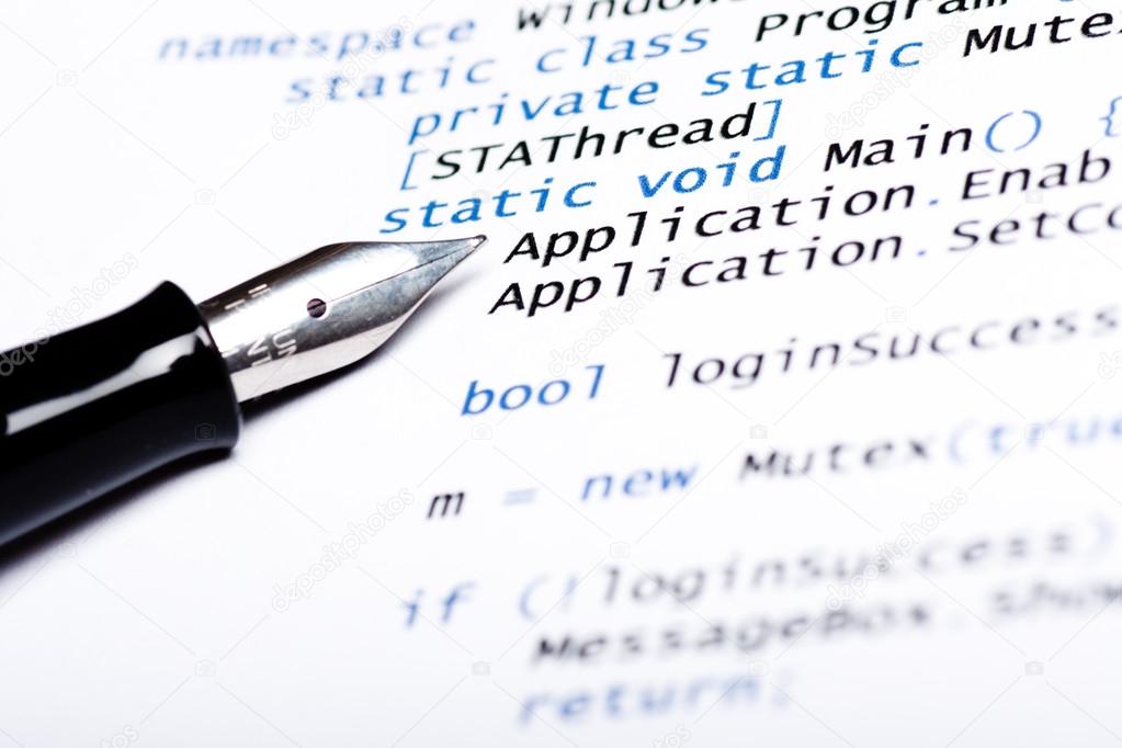 CSharp Code Stock Photo by ©photovibes1 13220229