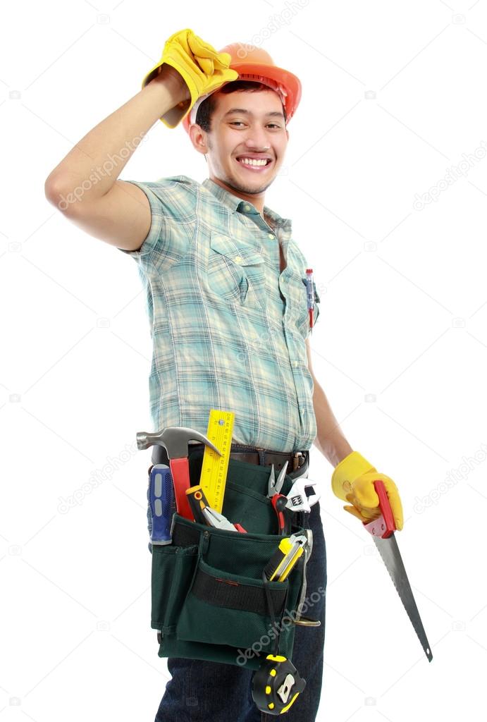 Worker portrait Stock Photo by ©odua 14231219