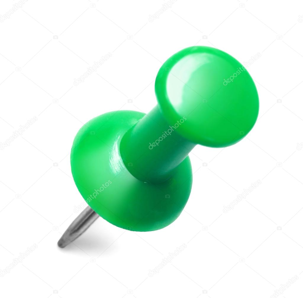Green Push Pin
