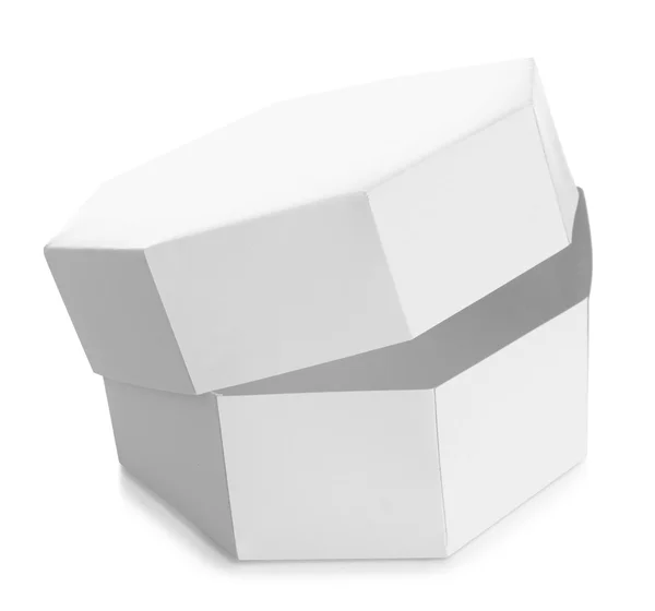White octagon shaped box Stock Photo by ©odua 38952373
