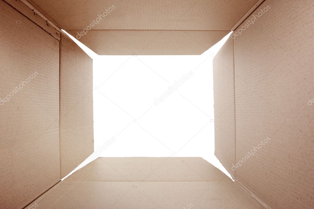 Opened cardboard box Stock Photo by ©odua 38952339