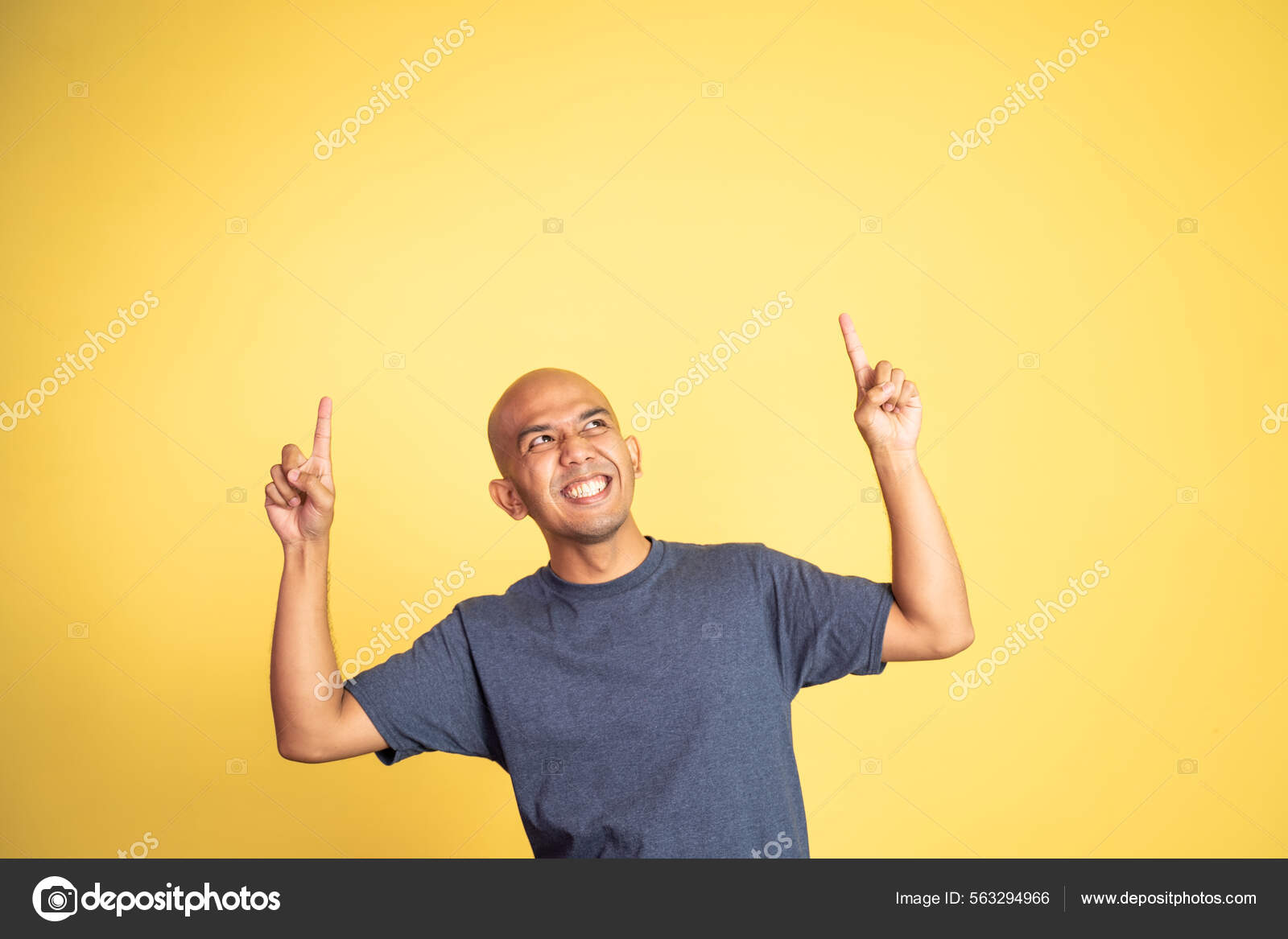 Two Fingers Pointing Up