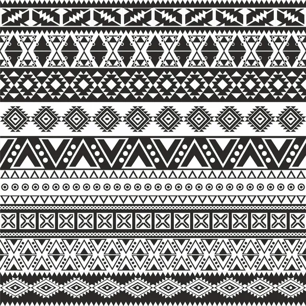 Tribal striped seamless pattern. — Stock Vector © Viktory_S #26279715
