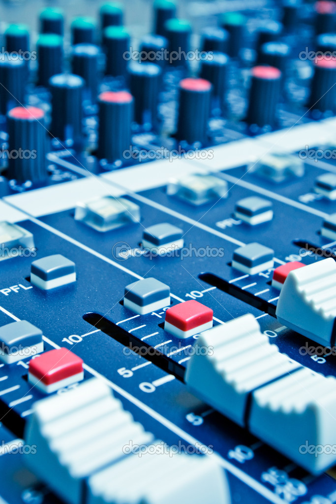 Audio mixer Stock Photo by ©mishoo 12429404
