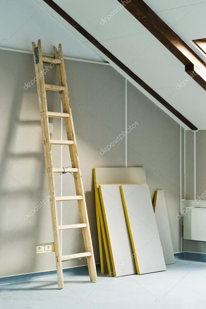 Wood step ladder Stock Photo by ©mishoo 14662027