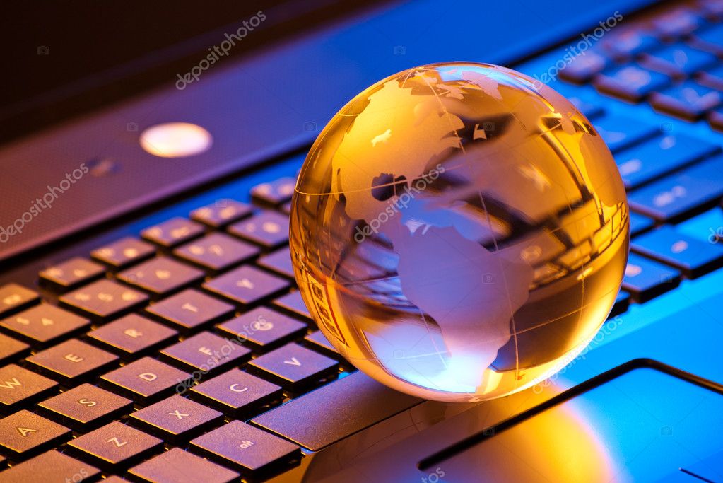 Global computer business concept Stock Photo by ©mishoo 16412637