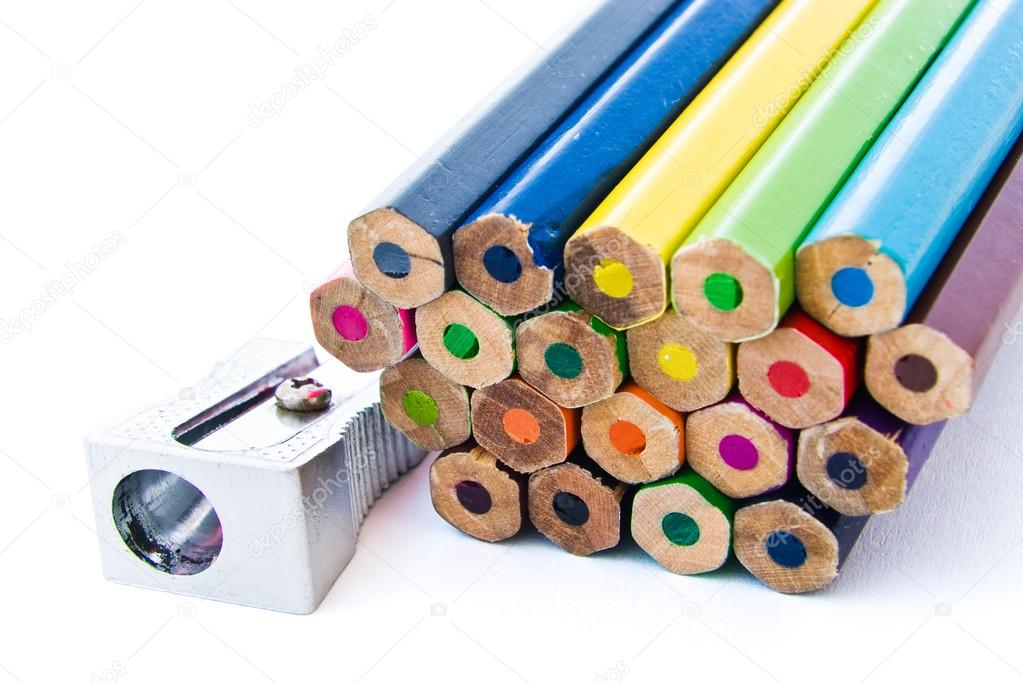 Unsharpened Colored Pencil New Vs. Old Prismacolor Colored Pencils