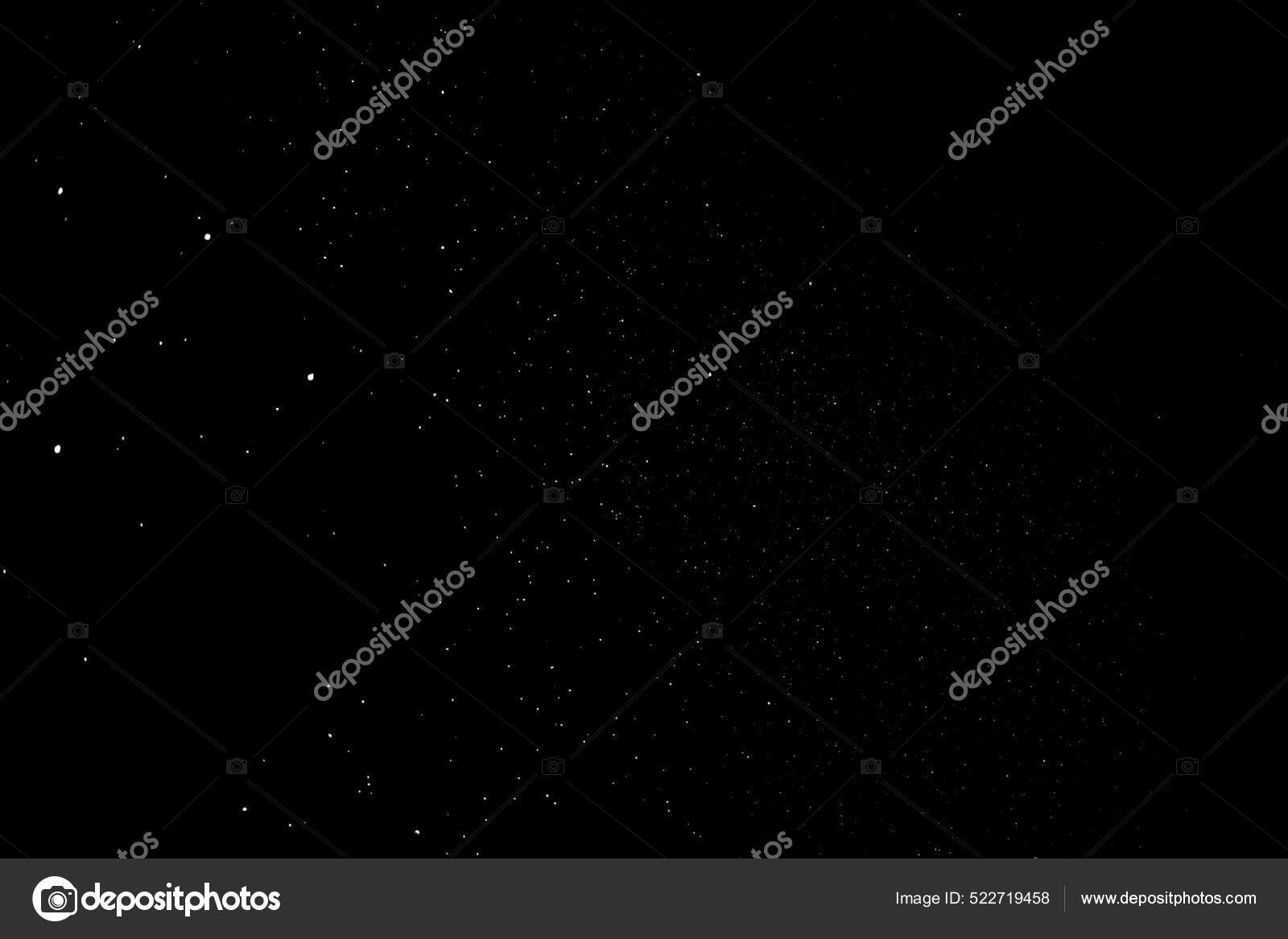 Animation White Particles Black Background Representing Snowfall Snow ...