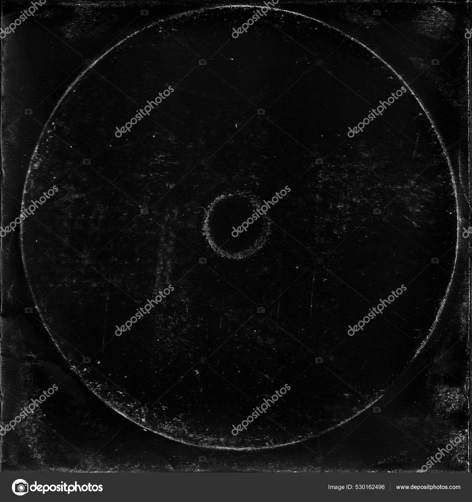 Old Paper Texture Square Frame Cover Art Grungy Frame Black — Stock ...