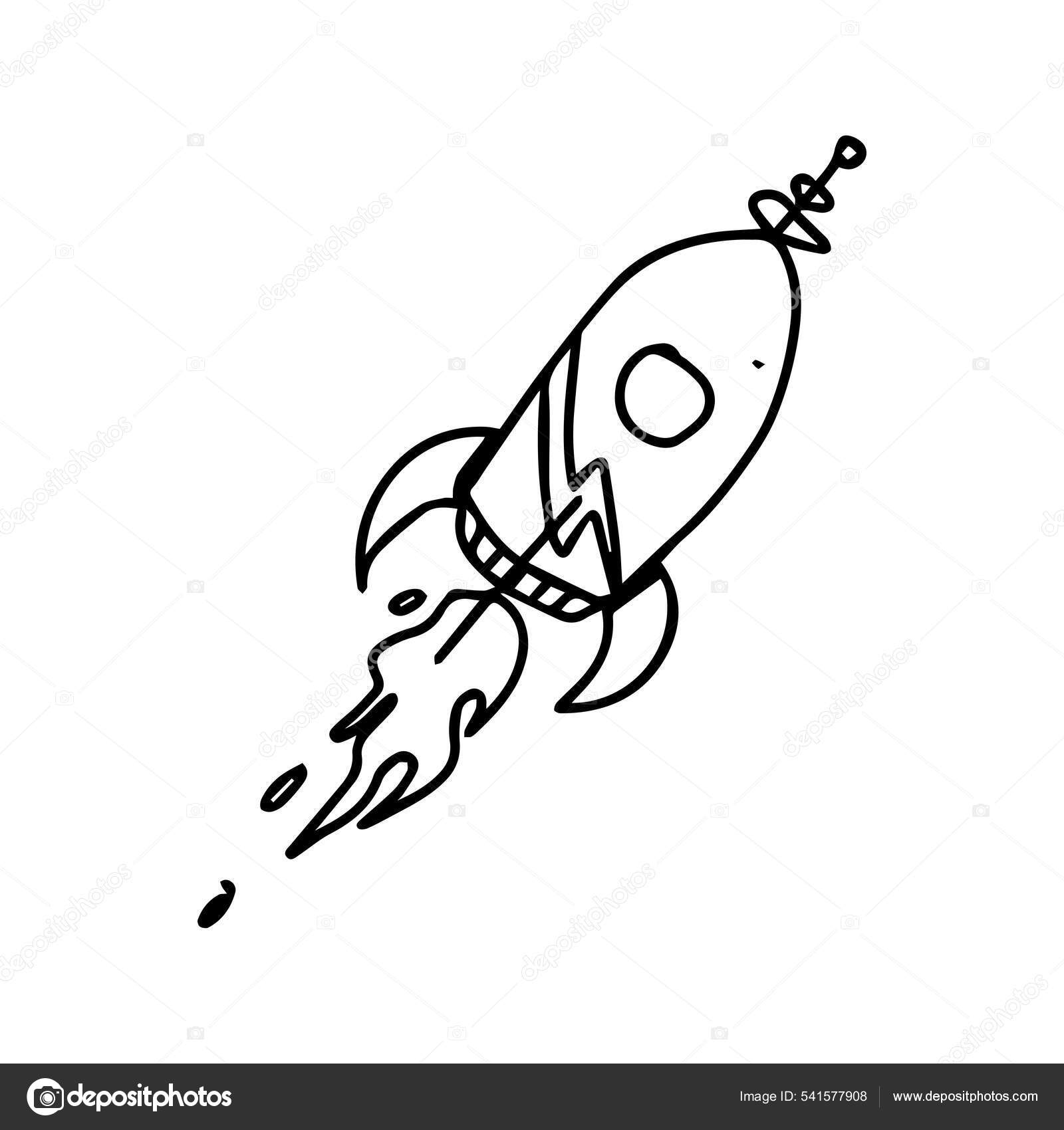 Outer Space Simple Art Design