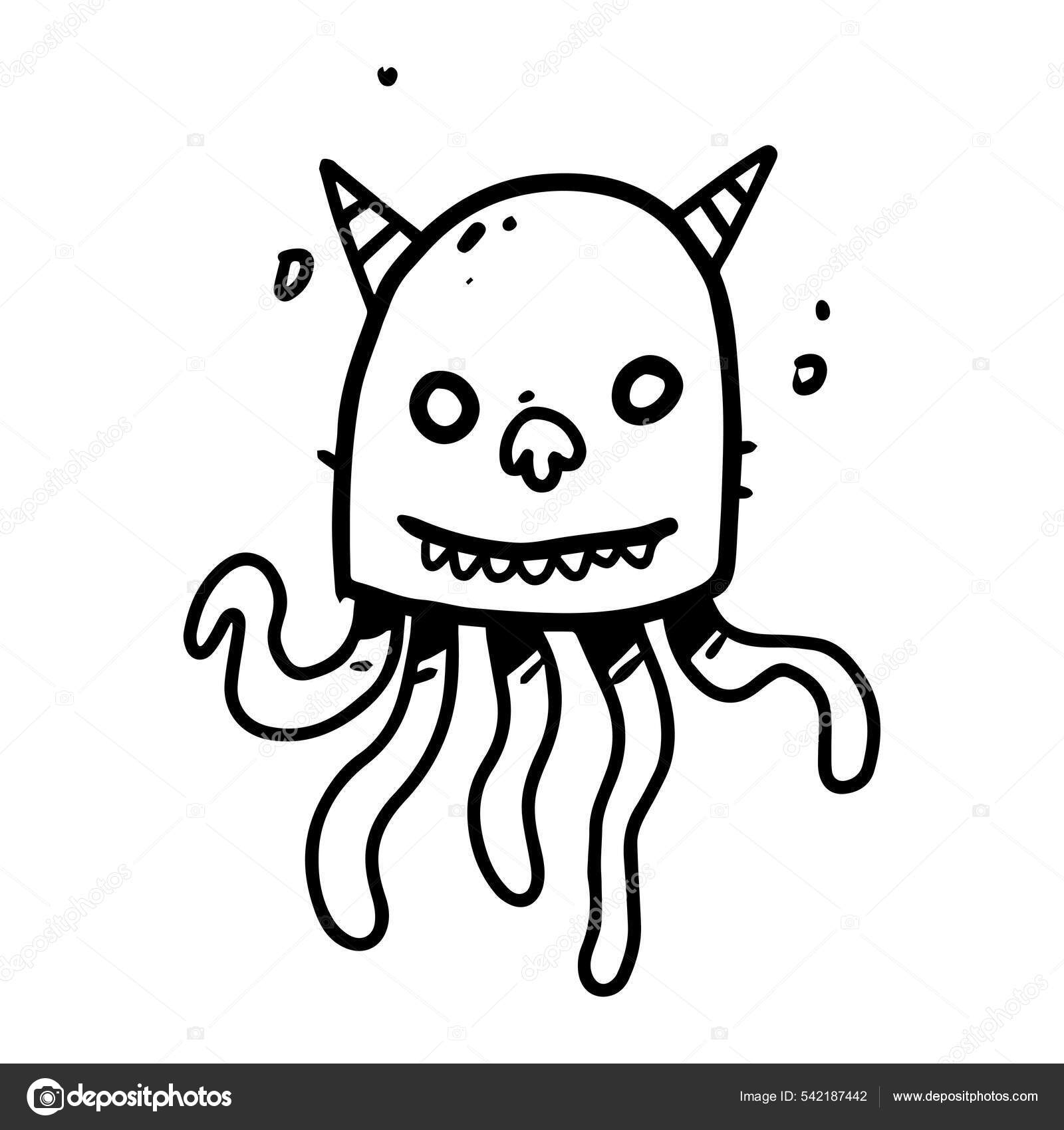 Simple Monster Doodles