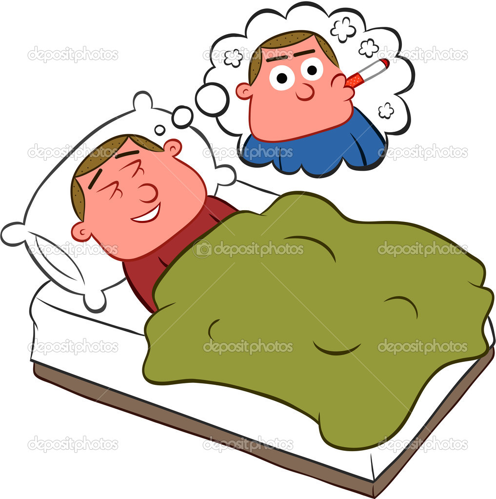 Person Dreaming Cartoon