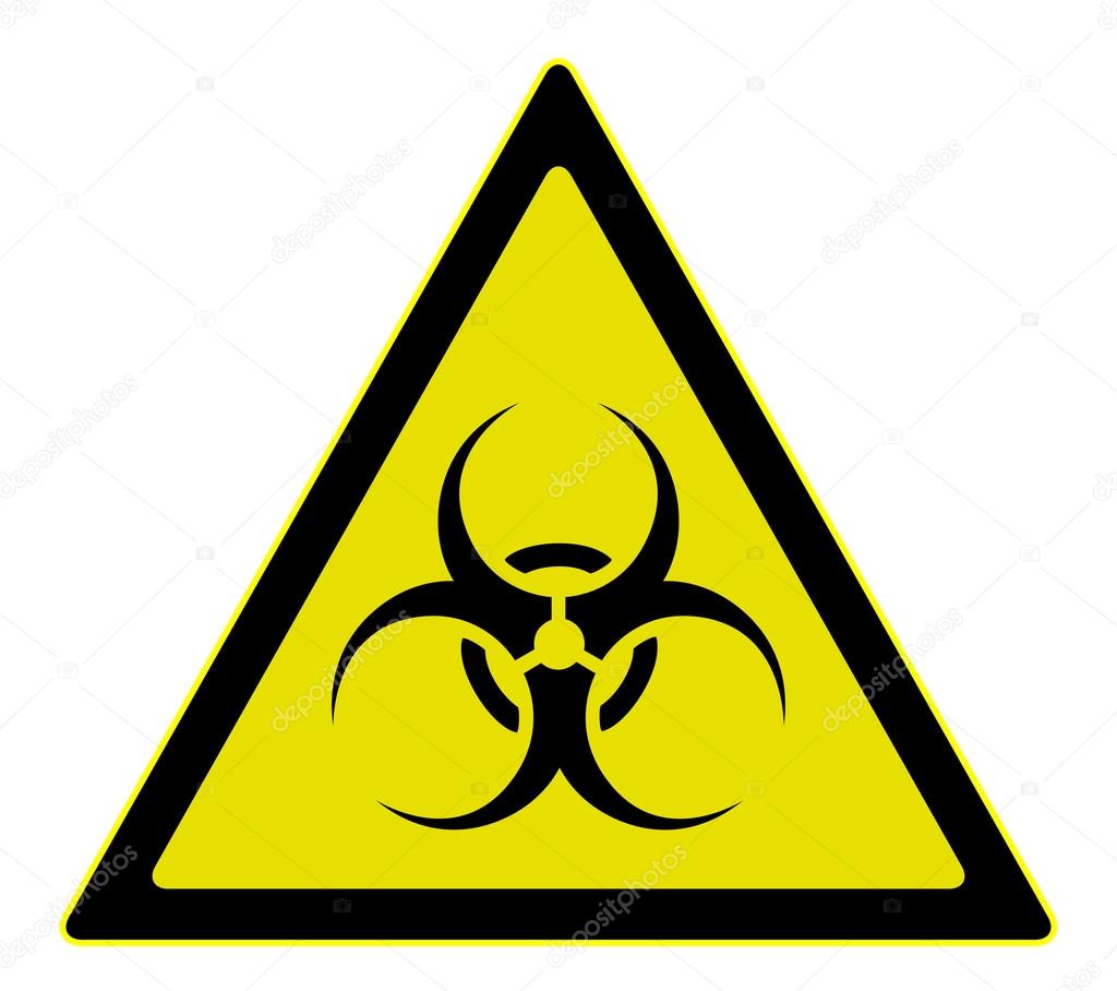 señal de advertencia de peligro biológico 2023